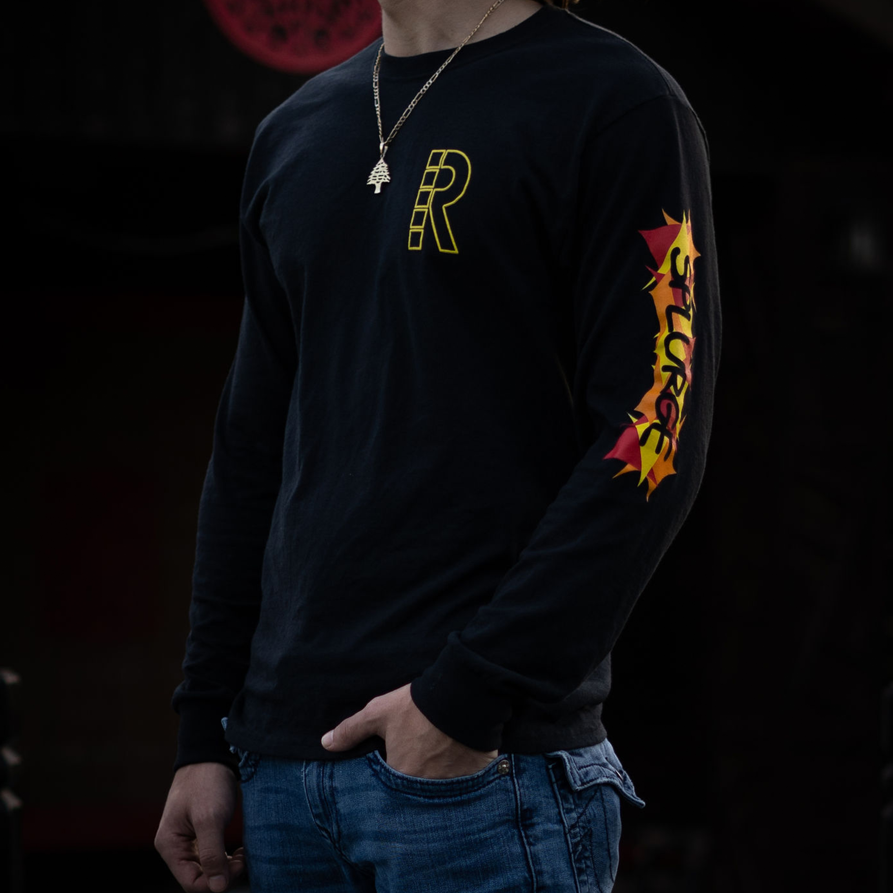 Splurge Long Sleeve Print Warm Colors [LIMITED SUPPLY] Rove Records